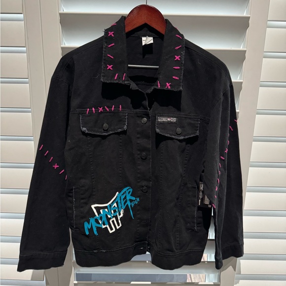 monster high | Jackets & Coats | Monster High Spirit Denim Jacket ...